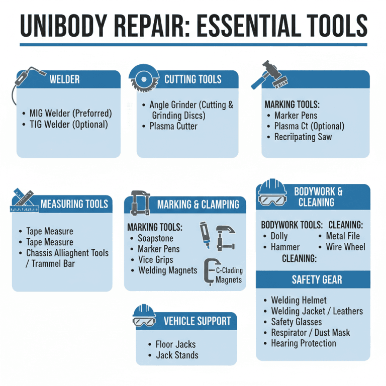 How to Back Half a Unibody Car: Steps, Cost, and Safety