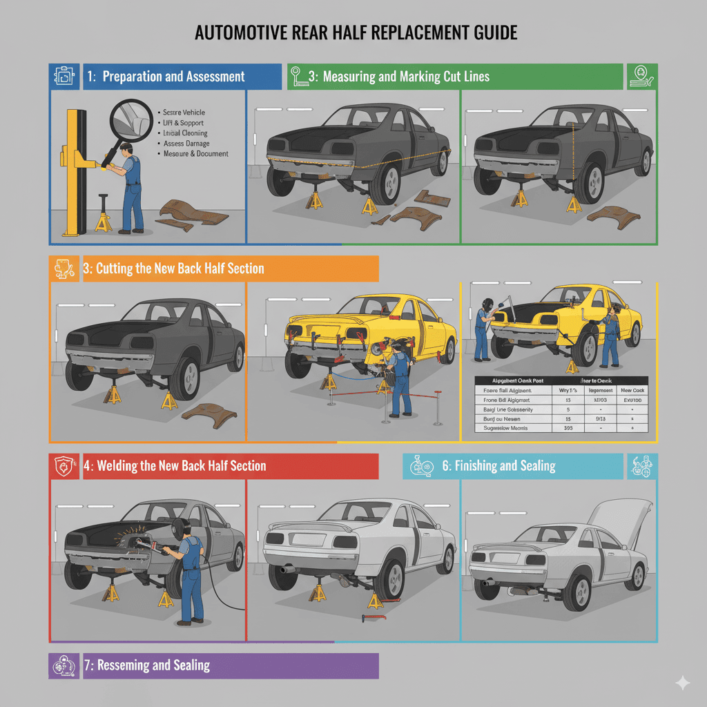 How To Back Half a Unibody Car: Proven Method