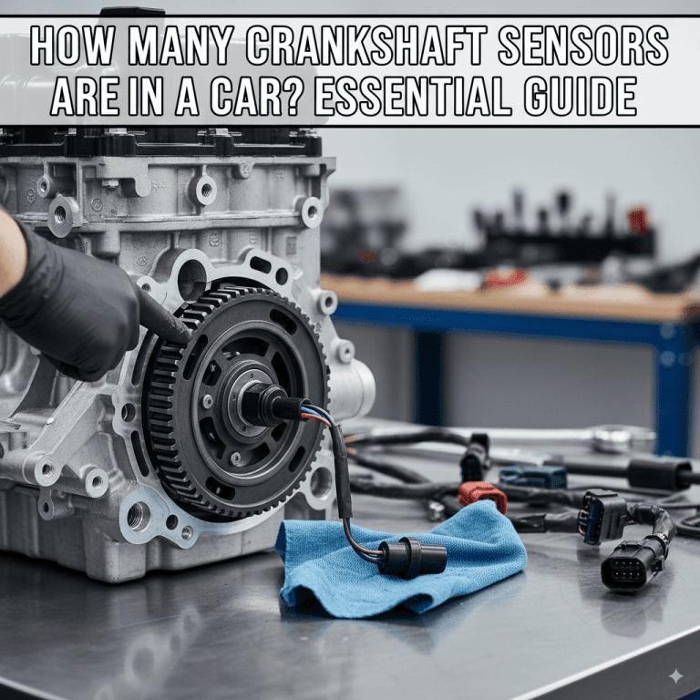 How Many Crankshaft Sensors Are in a Car? Symptoms and Replacement